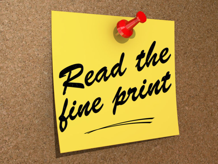 Why It's Important To Check A Loan's Fine Print Before Applying | Fincyte